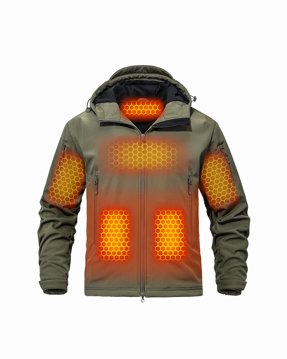 Heated Jacket Men Battery Heated Jacket Motorcycle Jacket Overland ...